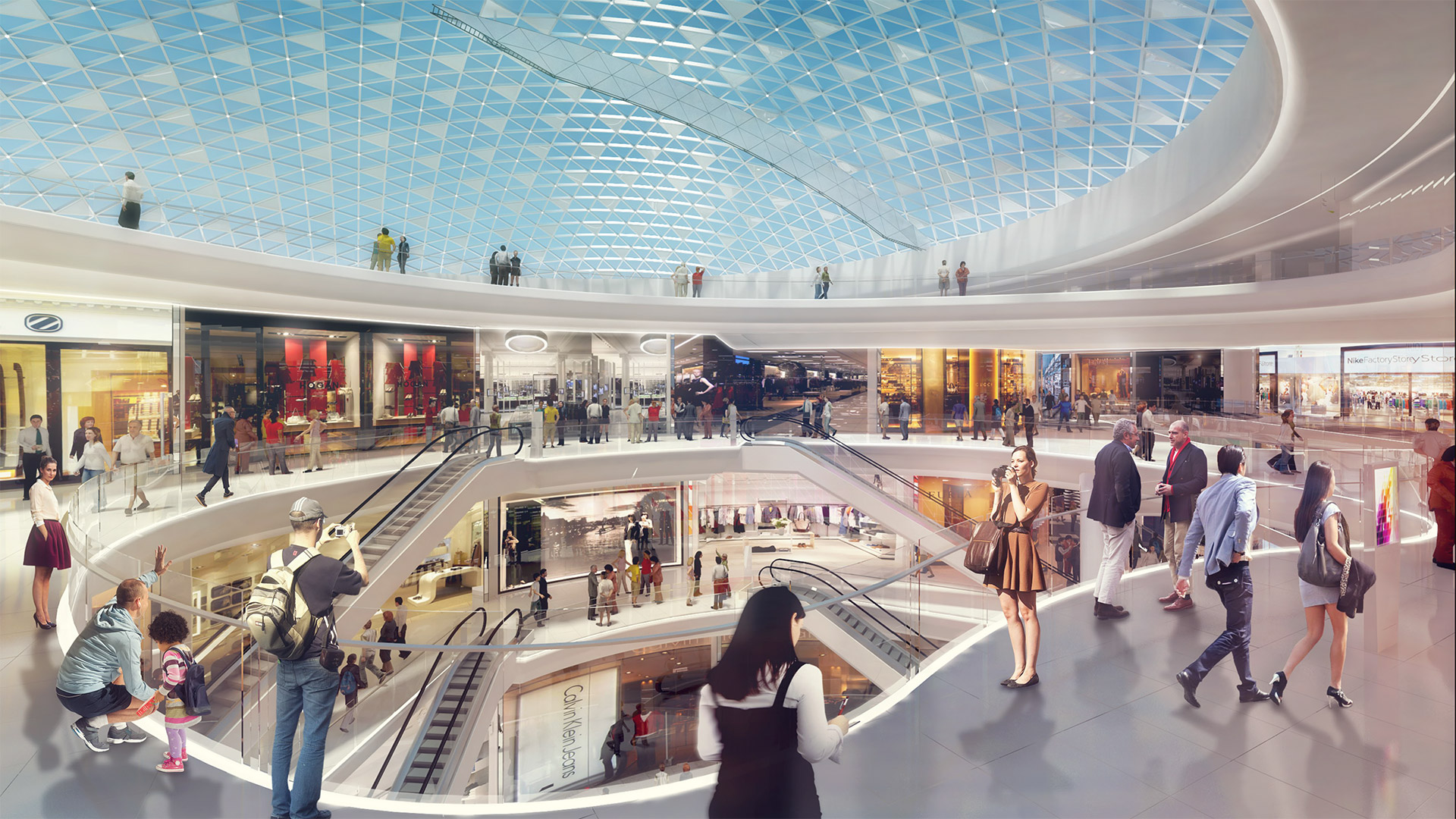 【比TRX更厉害？！】118 Mall 明年即将开张！室内设计抢先曝光：超壮观的室内瀑布+浪漫玻璃屋顶！ - KL NOW 就在吉隆坡