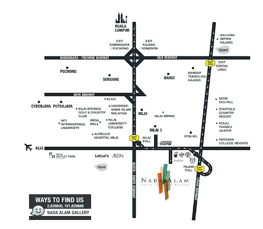 Adena Map - KL NOW 就在吉隆坡